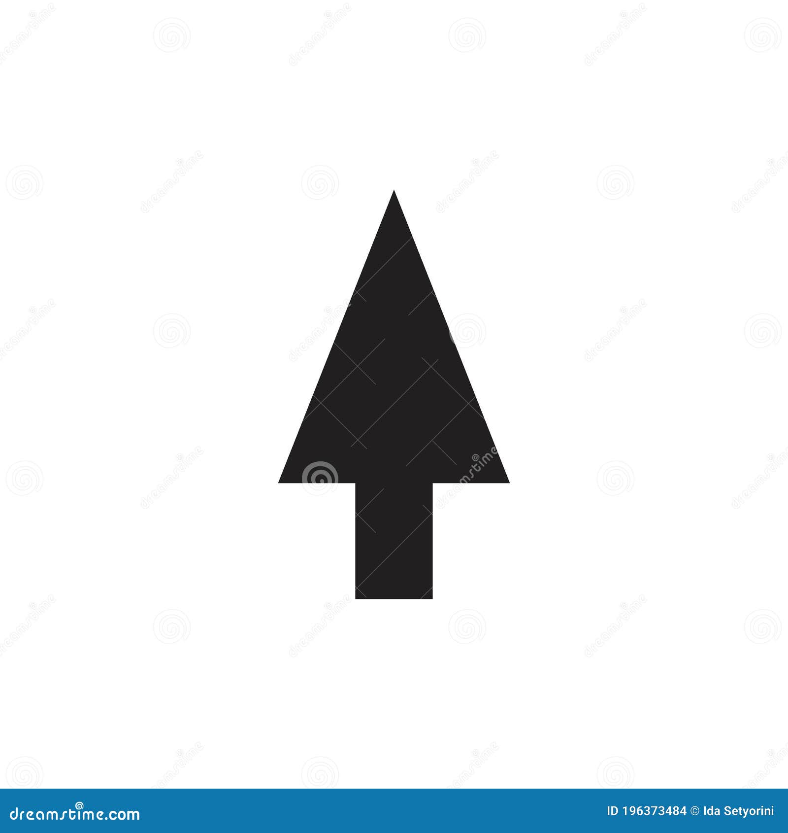 Cursor logo stock vector. Illustration of mouse, line - 196373484