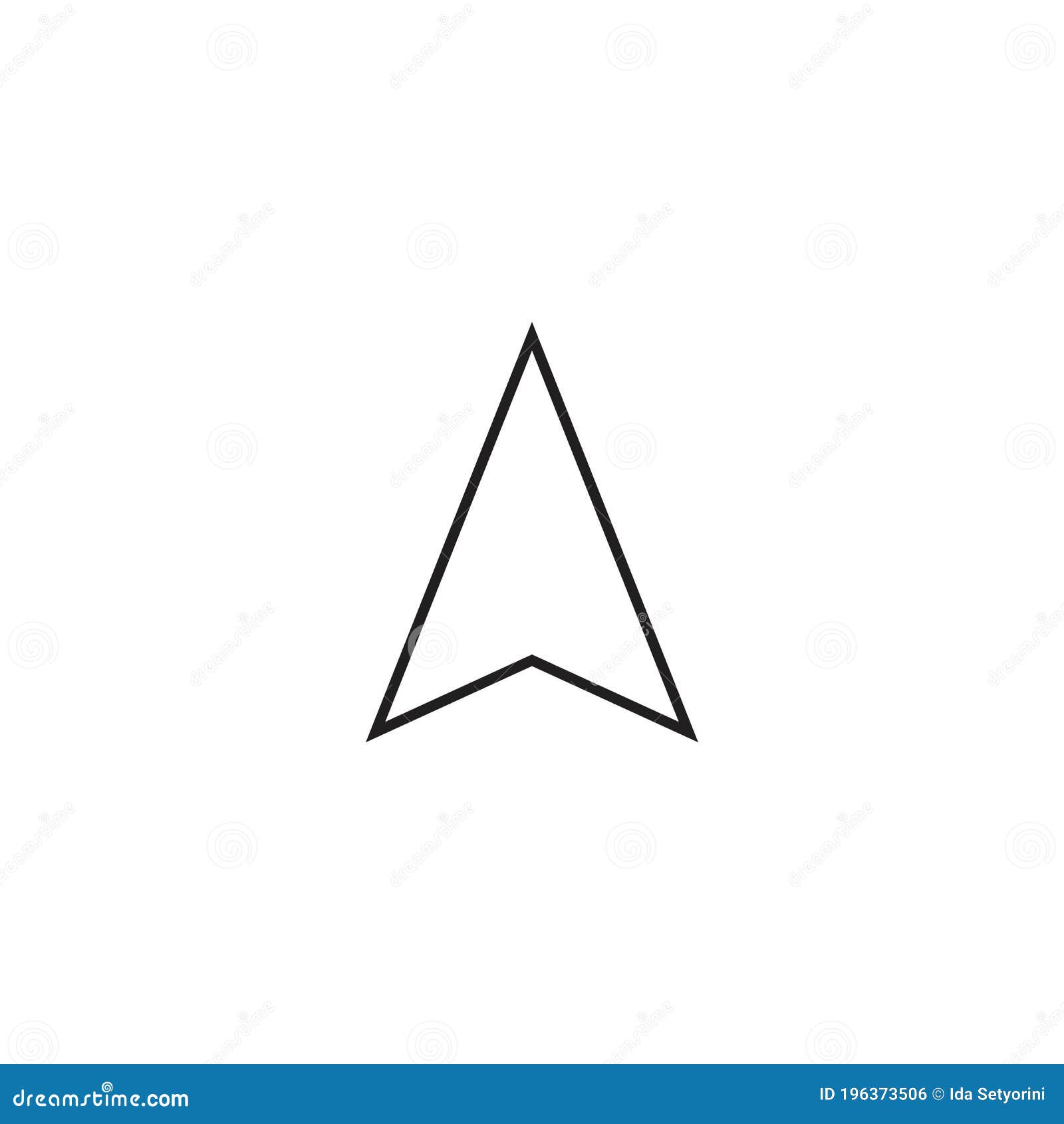 Cursor logo stock vector. Illustration of arrow, target - 196373506