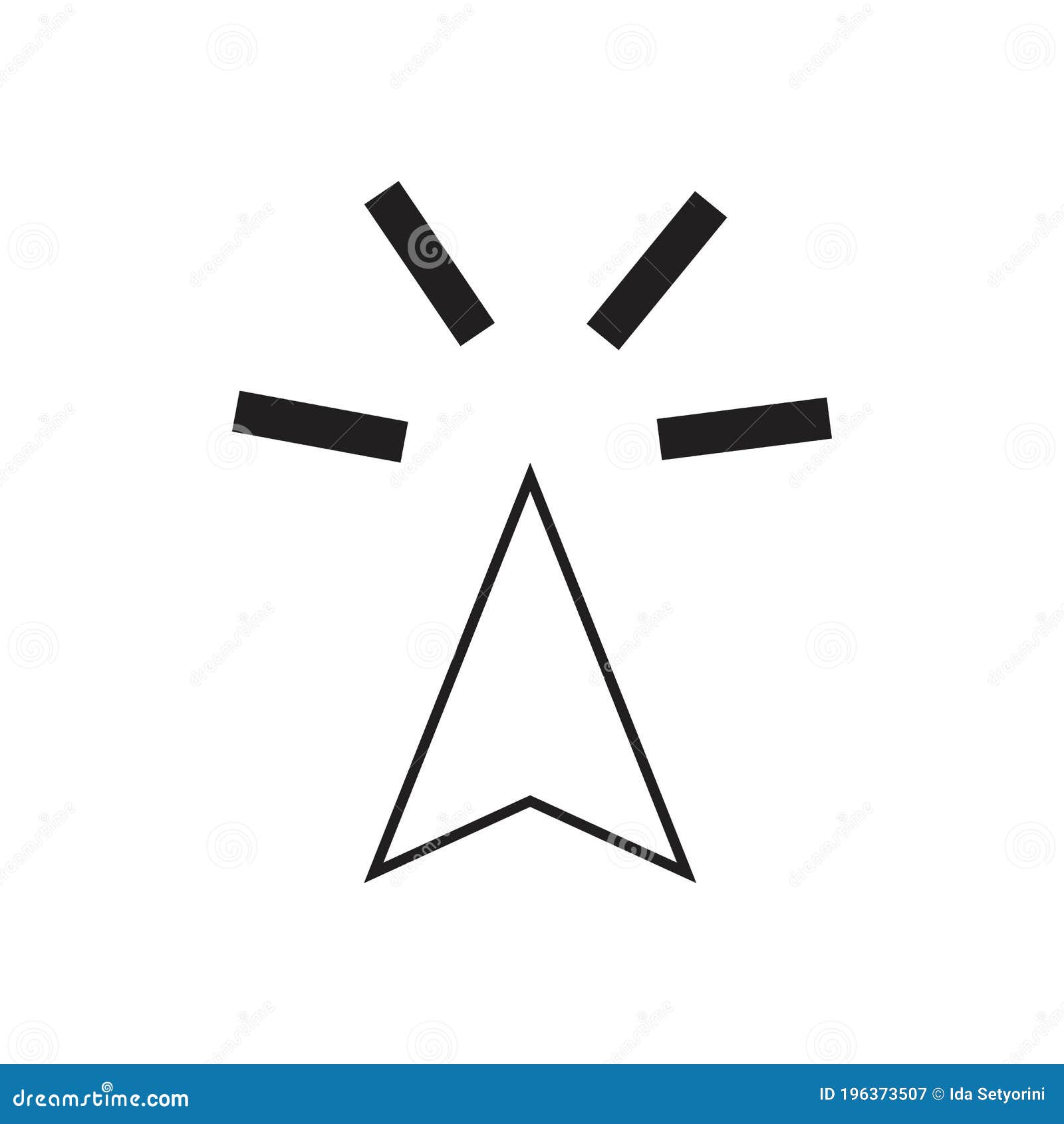 Cursor logo stock vector. Illustration of internet, computer - 196373507