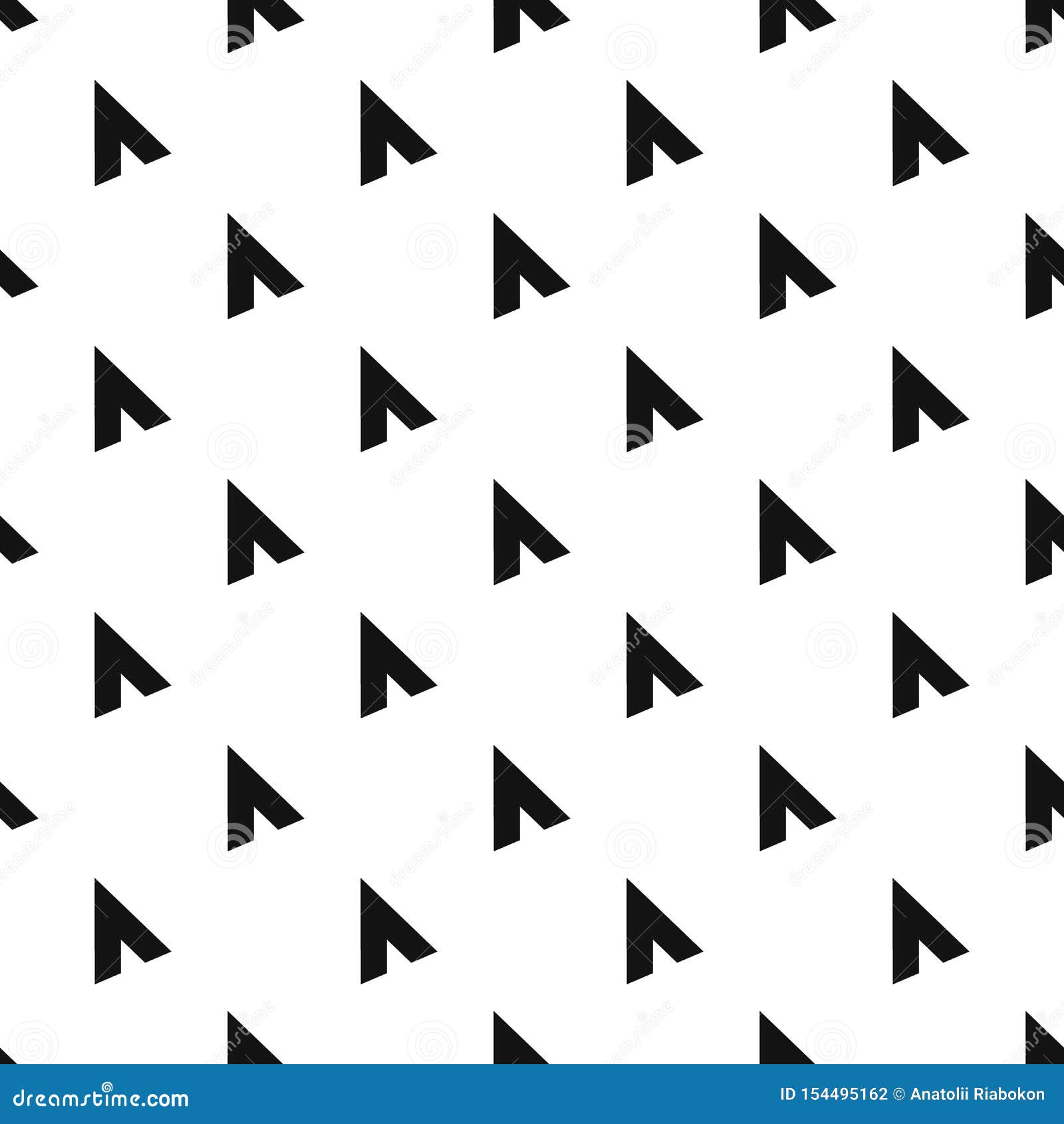 Cursor Modern Element Pattern Seamless Vector Stock Vector ...