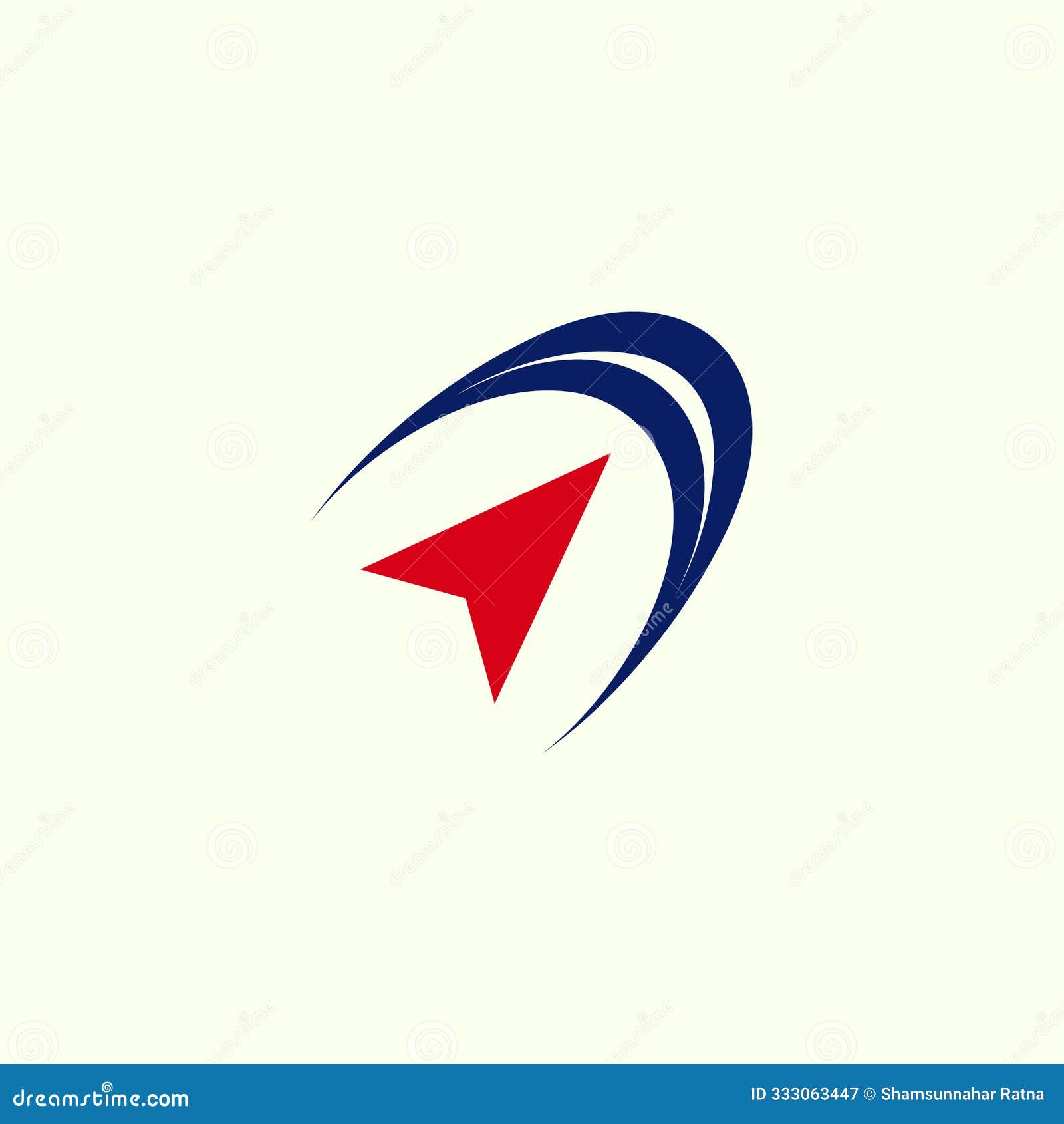 Cursor Play Technology Software Media Logo Stock Illustration ...