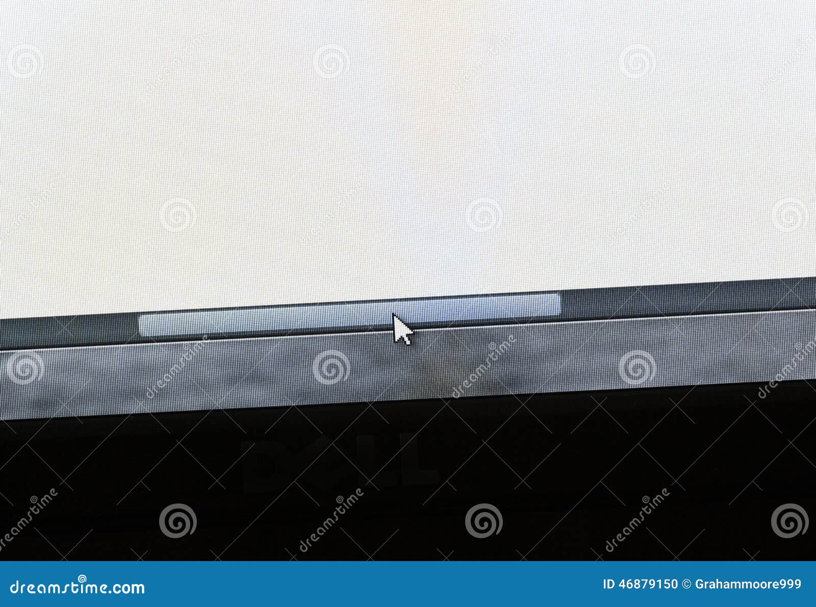 Cursor Y Barra De Desplazamiento, Horizontales Foto de archivo - Imagen ...