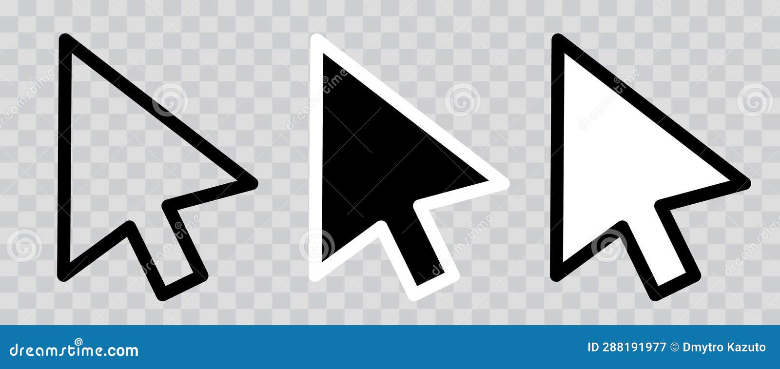 Cursore Del Mouse. Cursore a Freccia Del Mouse. Cursore Del Mouse Del ...