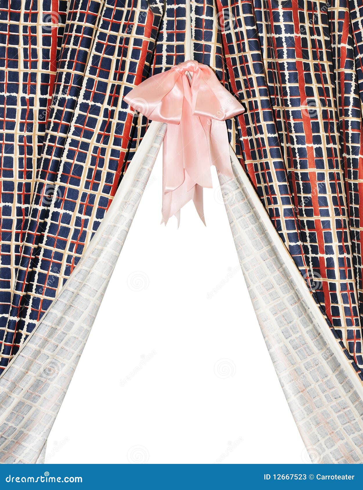 Curtain stock image. Image of decor, audience, curtain - 12667523