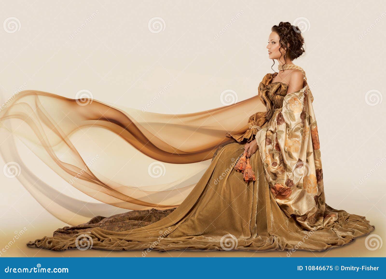 Curtain clothes. stock image. Image of portrait, confidence - 10846675