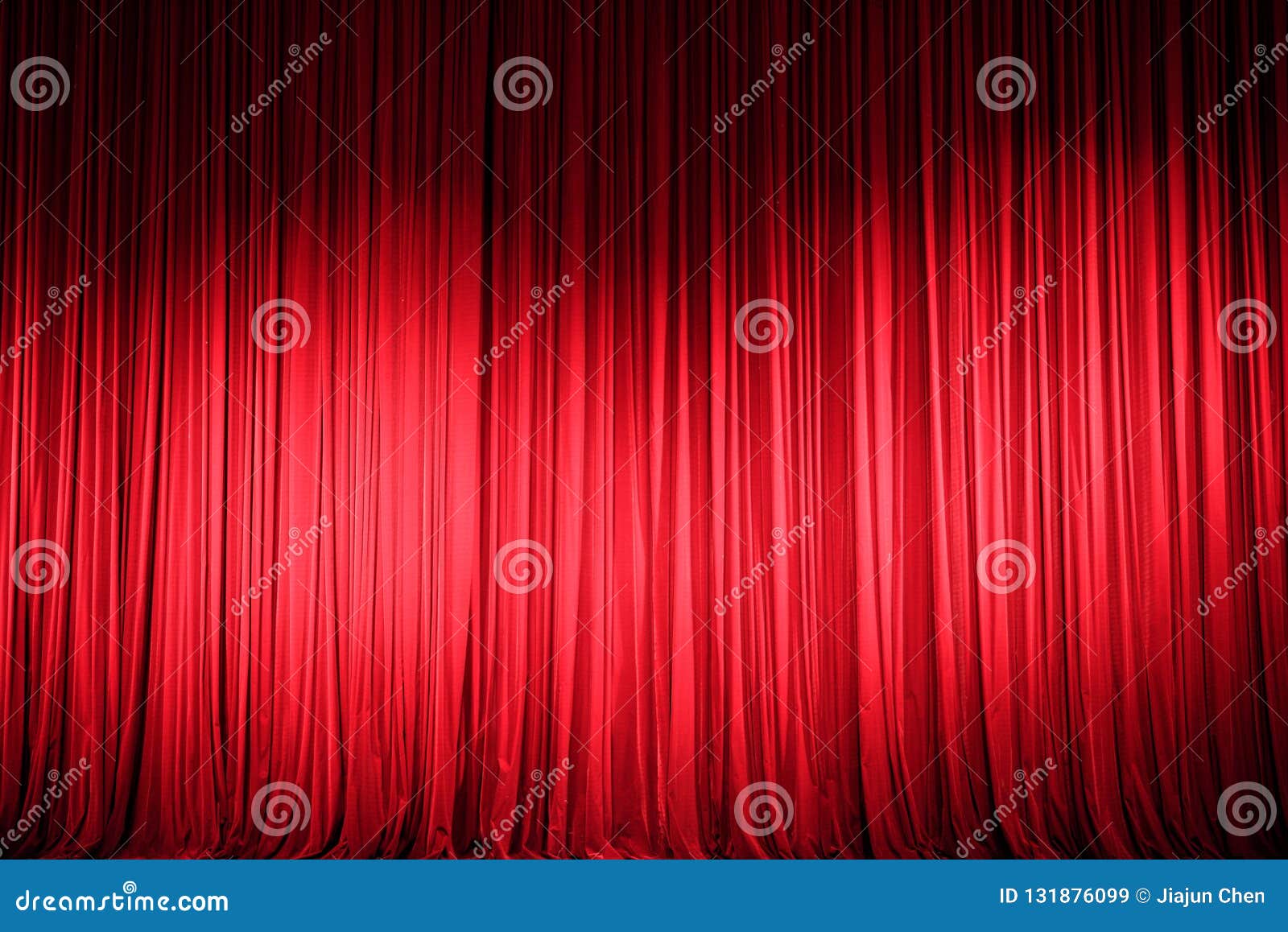Red act curtain stock image. Image of performance, school - 131876099
