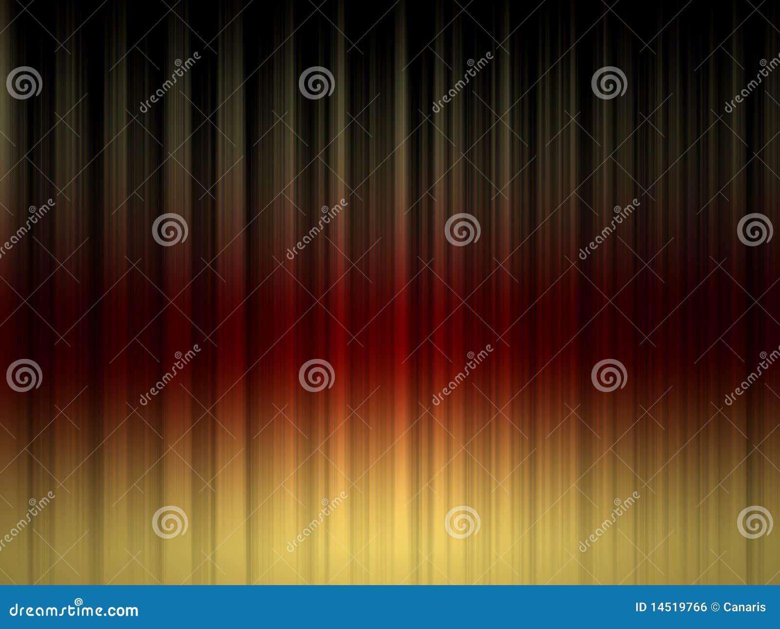 Curtain down stock illustration. Illustration of backstage - 14519766