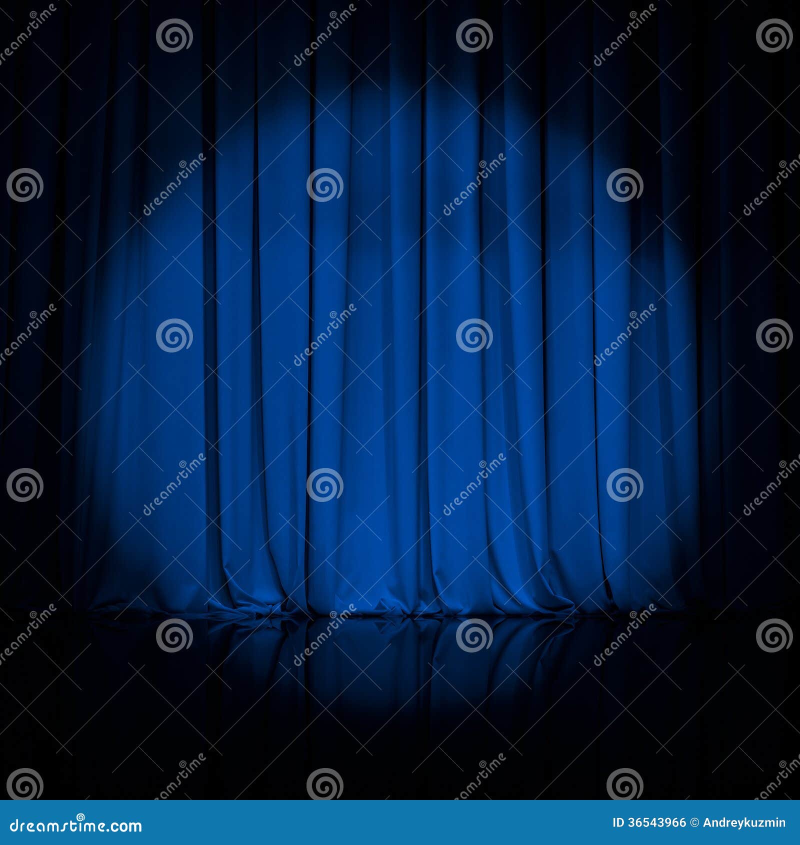 Curtain or Drapes Blue Theater Background Stock Photo - Image of ...