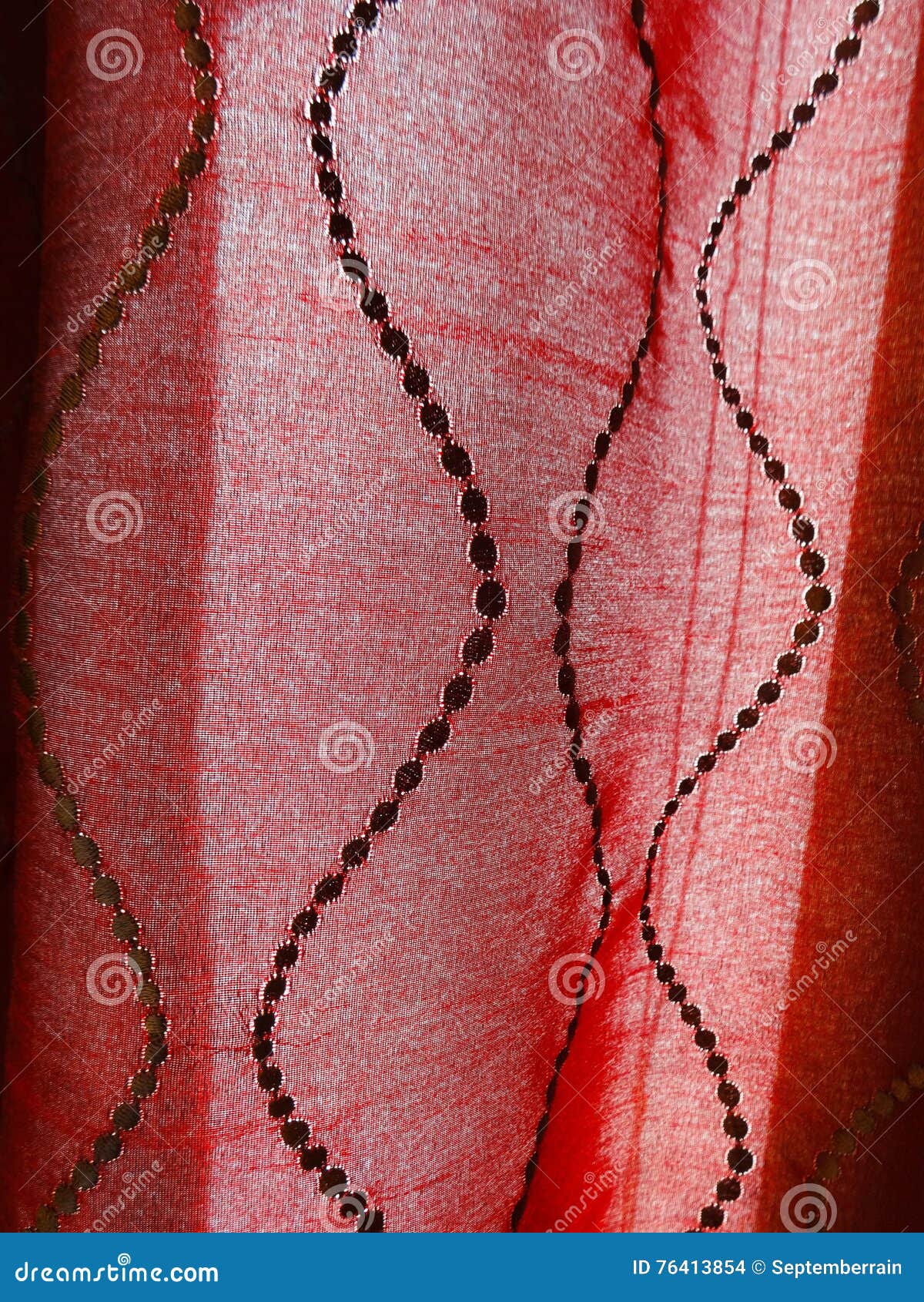Curtain fabric texture stock photo. Image of drapery - 76413854
