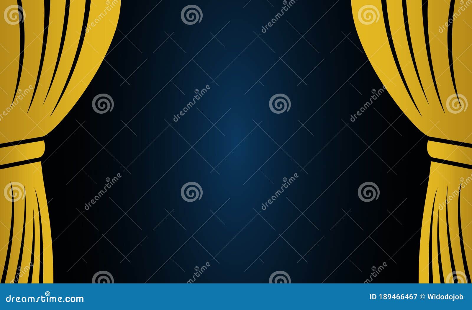 Curtain gold vector stock vector. Illustration of tile - 189466467