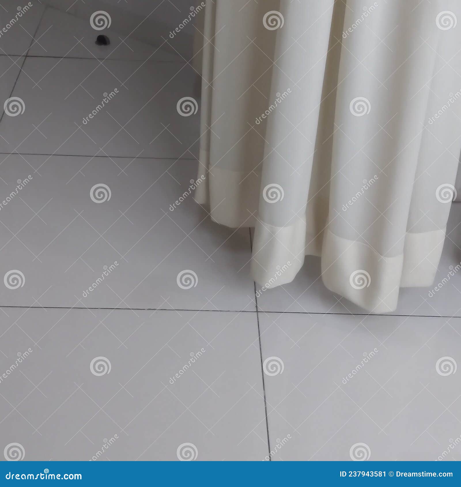 Curtain Hospital Floor White Clean Stock Image - Image of clean ...