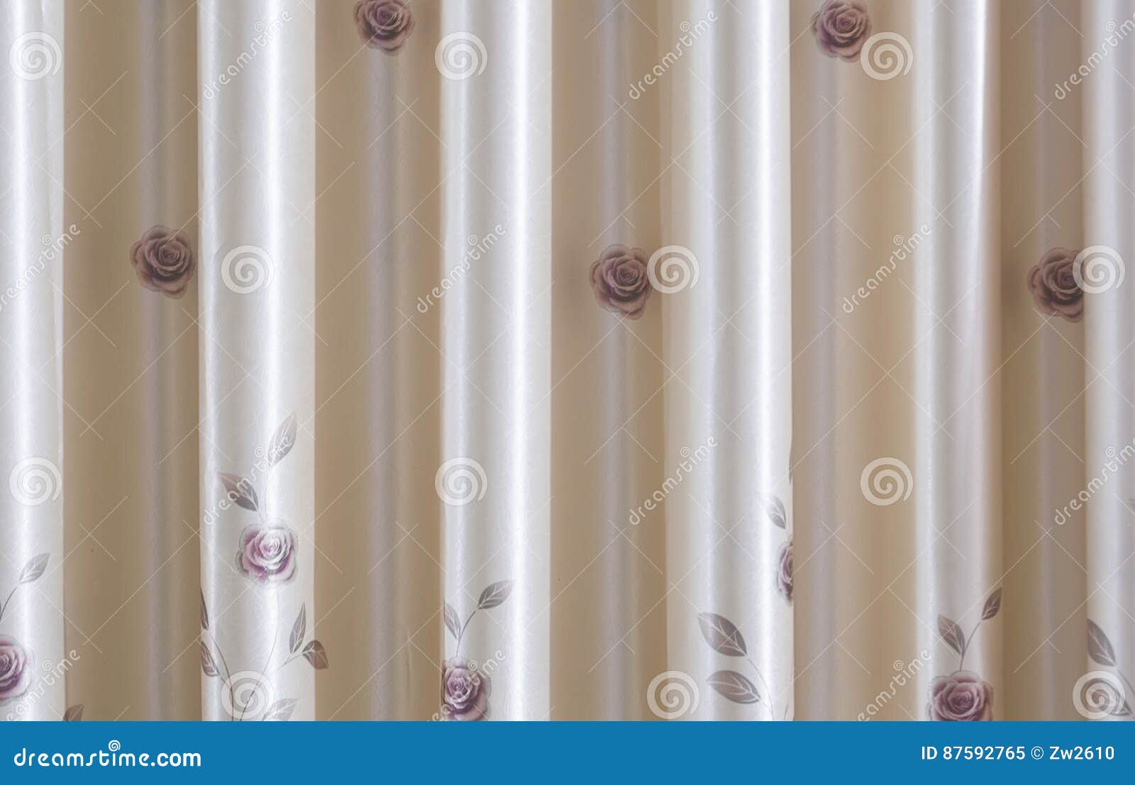 A curtain in living room stock image. Image of texture - 87592765