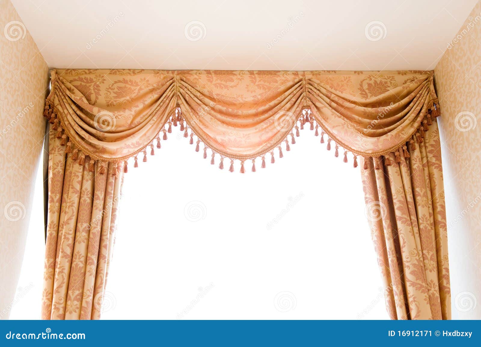 Curtains stock image. Image of drama, dramatic, decorative - 16912171