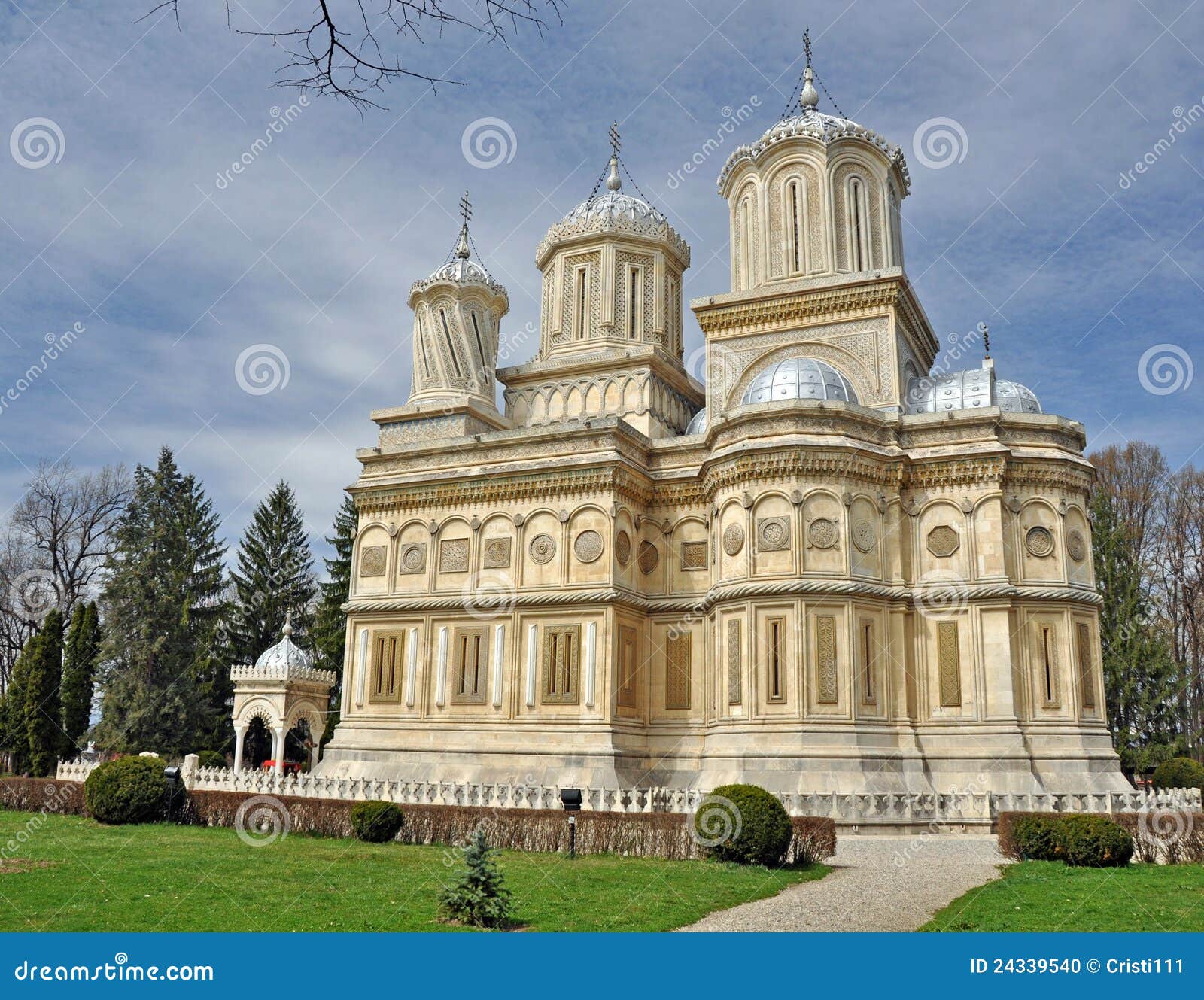 Curtea de Arges art stock photo. Image of painting, landmark - 24339540