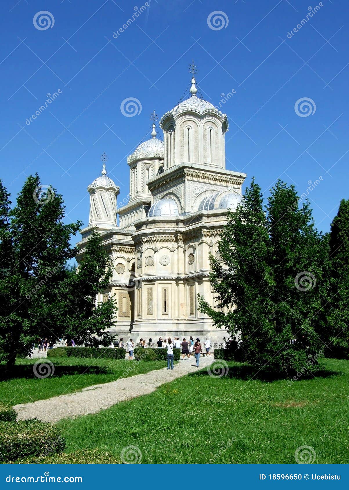 Curtea De Arges Romania 11 13 2020: Arges Monastery A Necropolis For ...