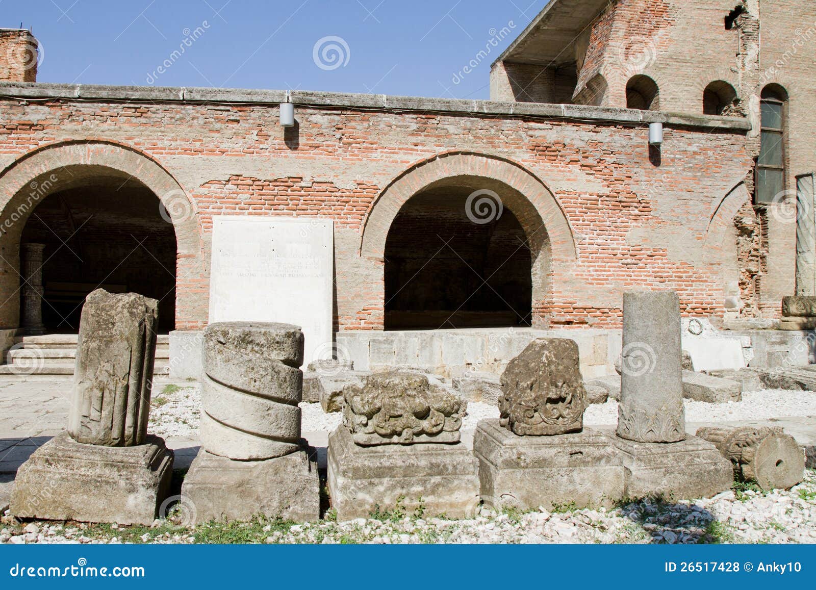 Curtea Veche (the Old Princely Court), Bucharest Stock Photo - Image of ...