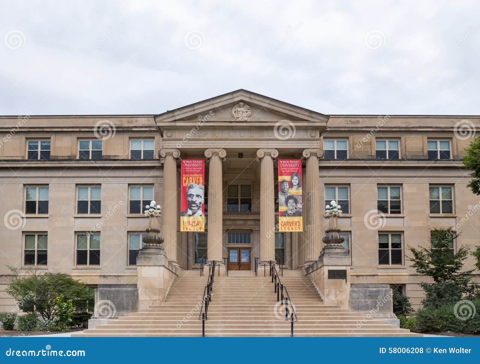 Curtiss Hall at Iowa State University Editorial Stock Photo - Image of ...