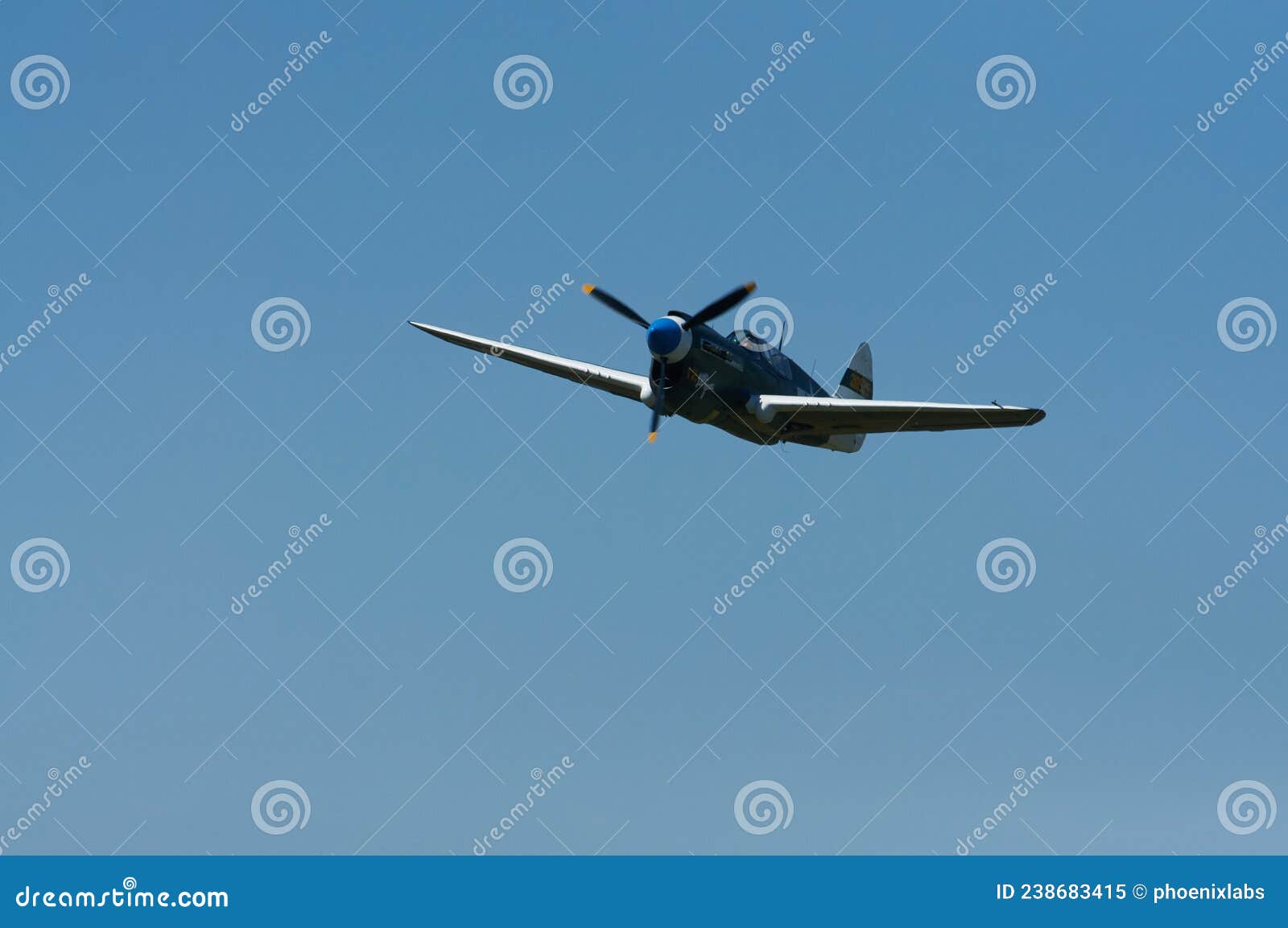 Curtiss P-40 Kittyhawk Fighter Airplane Editorial Image - Image of ...