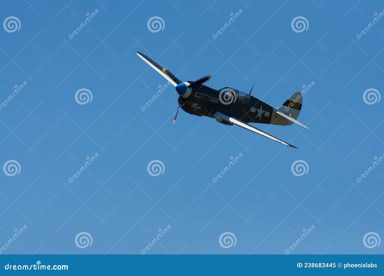 Curtiss P-40 Kittyhawk Fighter Airplane Editorial Image - Image of ...