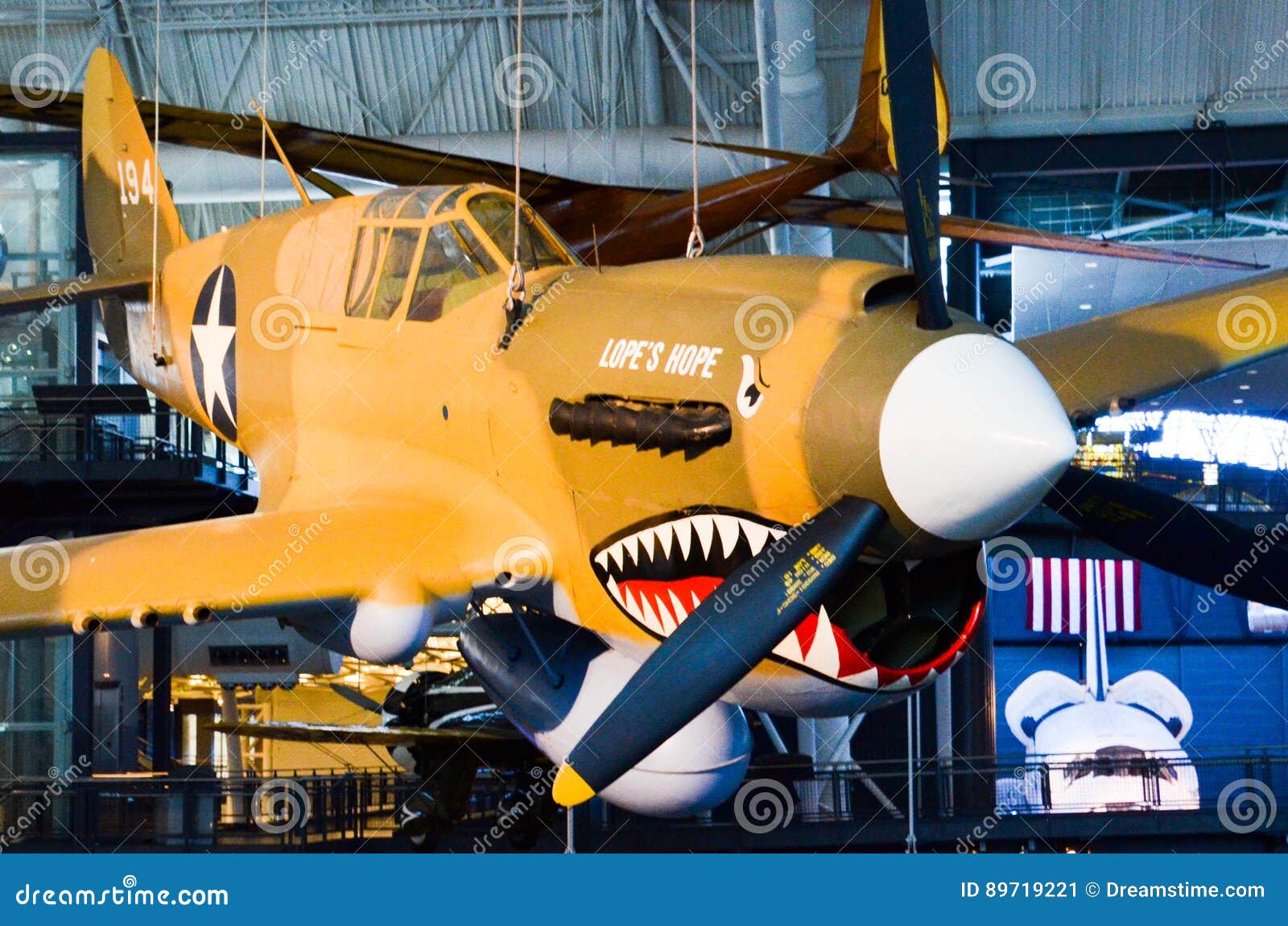 Curtiss P-40 Tomahawk Fighter Plane Editorial Photo - Image of fighter ...