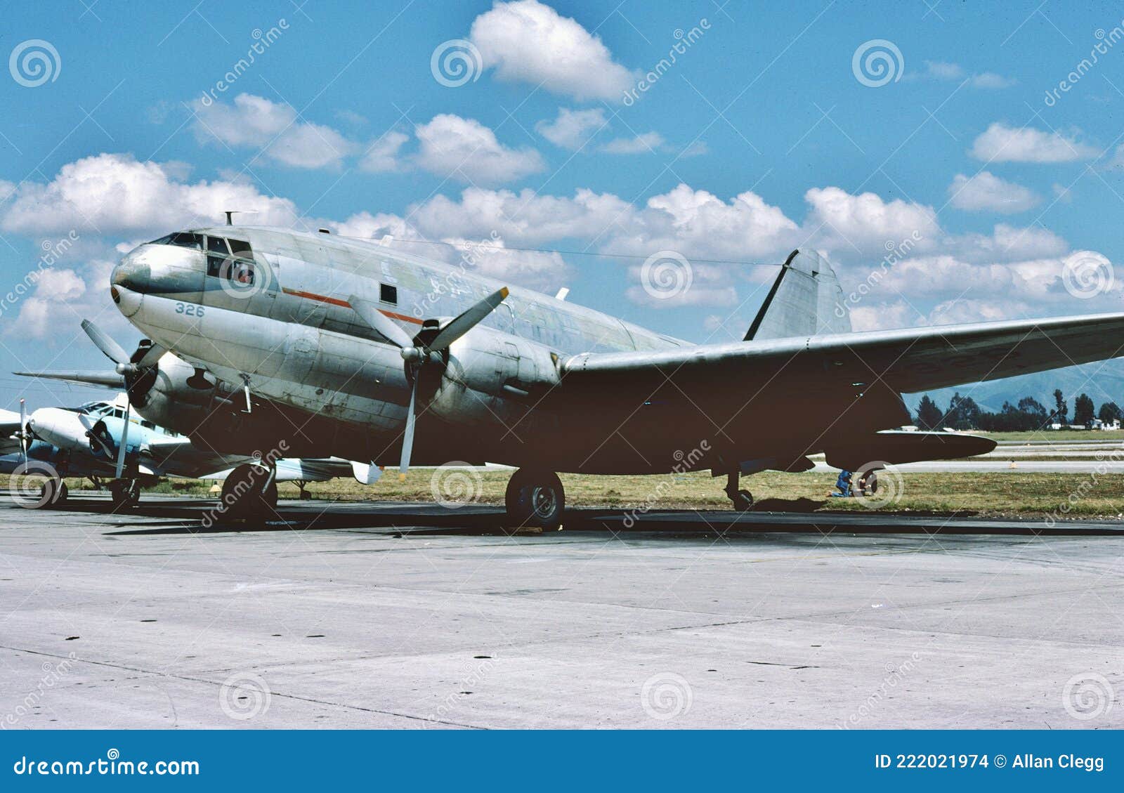 Curtiss Wright C-46D Commando N66326 CN 33276 Editorial Stock Image ...