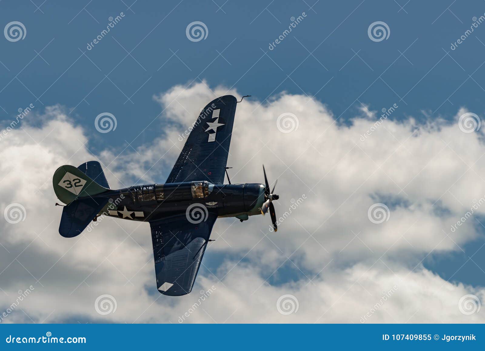 CURTISS-WRIGHT SB2C-5 `HELLDIVER` Editorial Image - Image of airplae ...