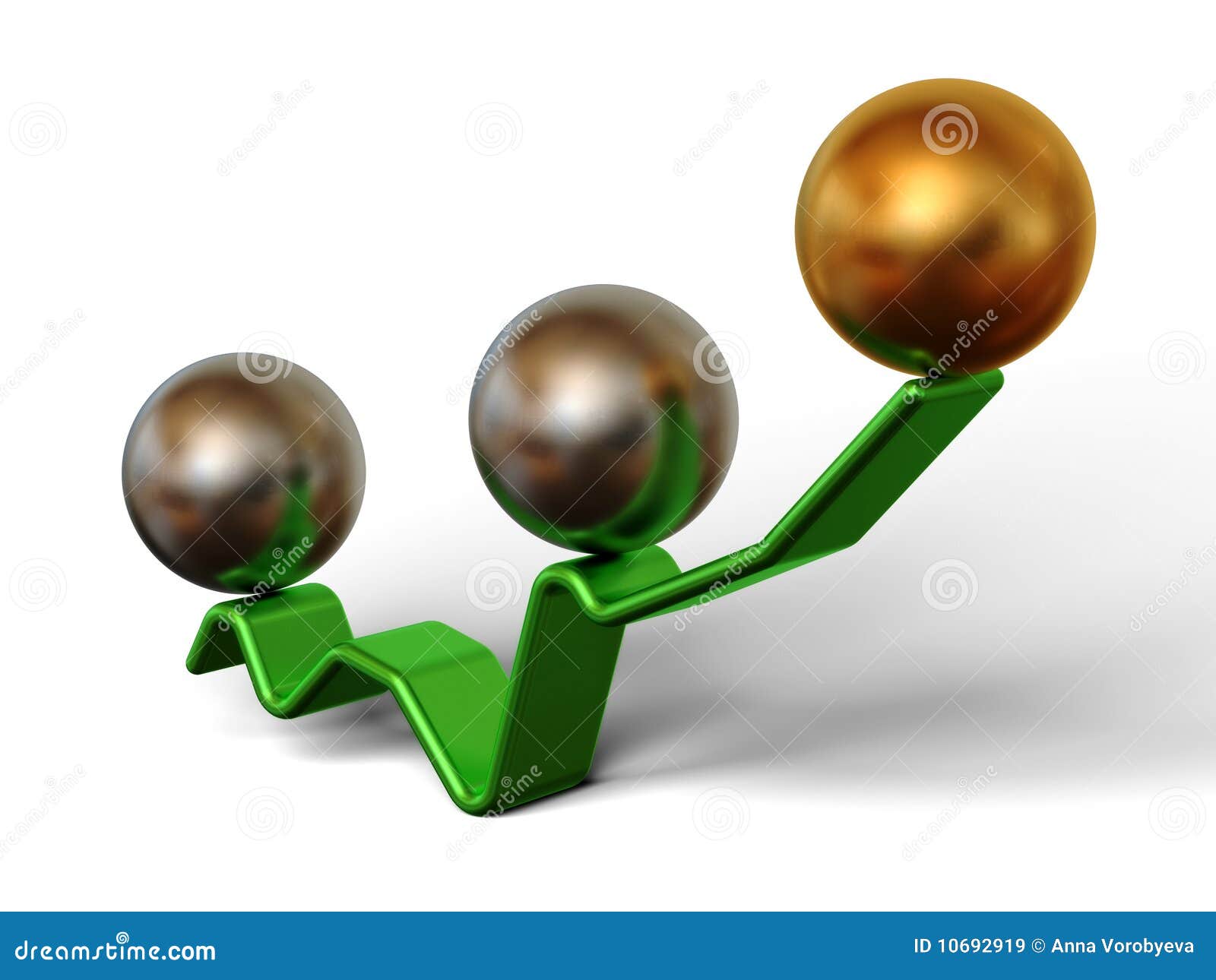 Curva abstracta del éxito stock de ilustración. Ilustración de éxito ...