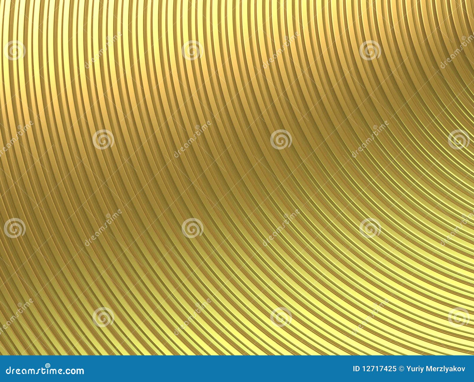 Curva dell'oro illustrazione di stock. Illustrazione di contesto - 12717425