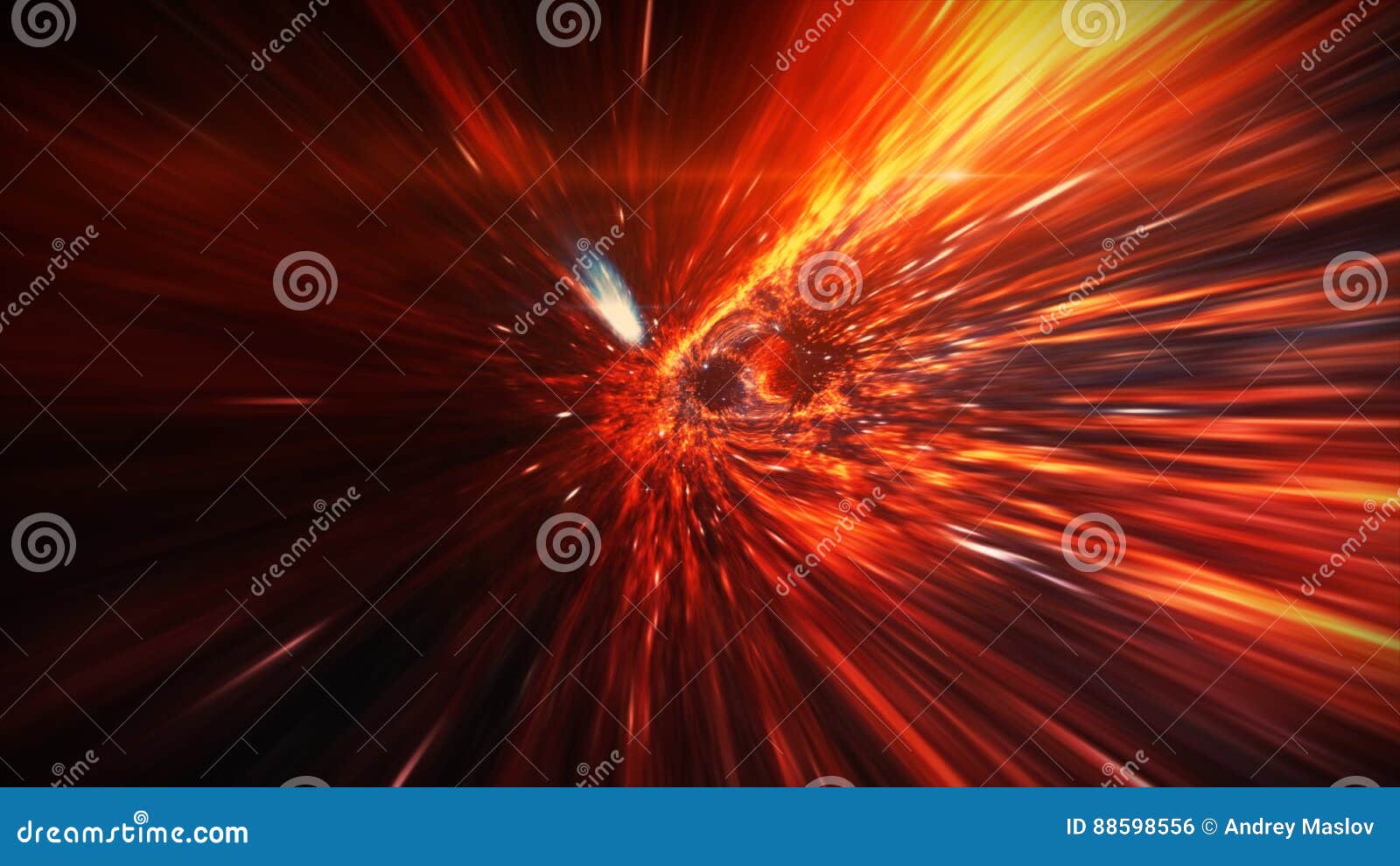 The Curvature of Space-time in Space at the Boundary of the Event ...