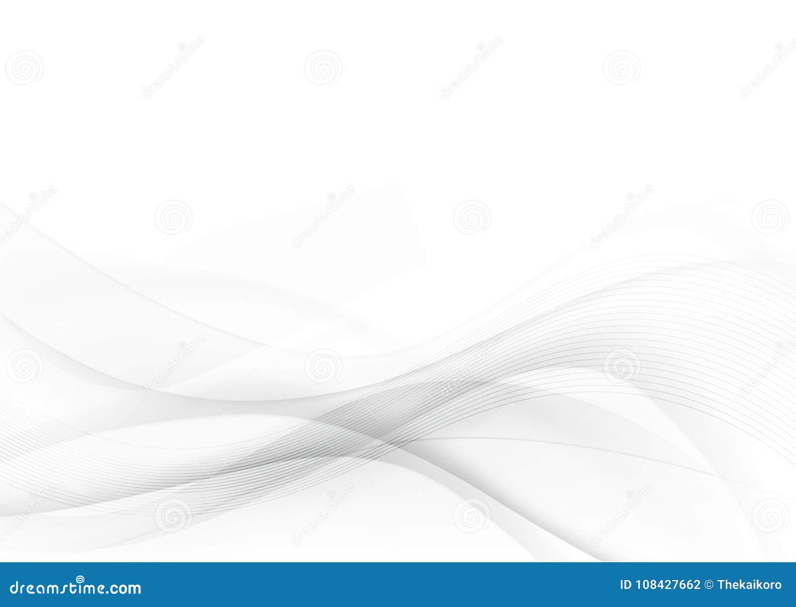 Curve and Blend Gray and White Abstract Background 001 Stock Vector ...