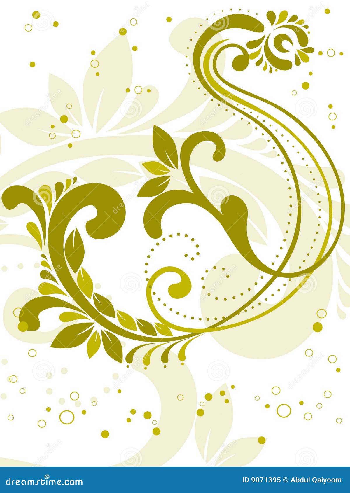 Curve Design Background with Tattoo Vector Stock Vector - Illustration ...