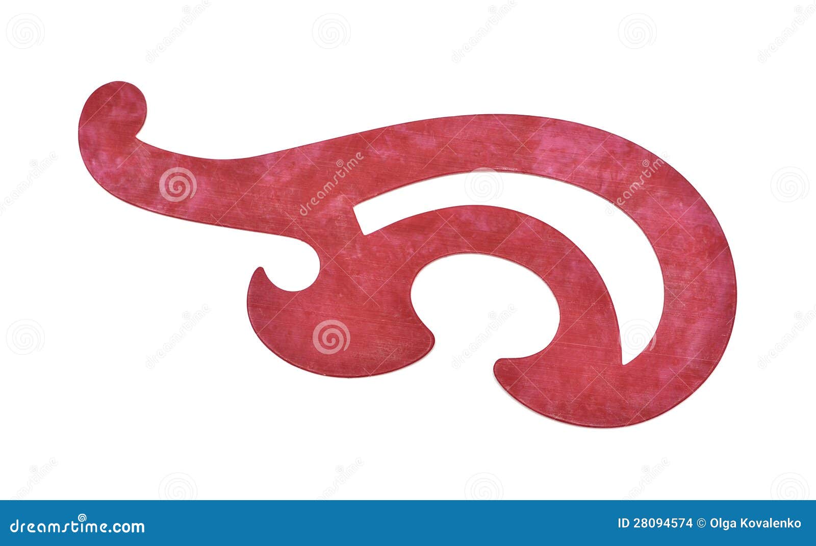 Stencil Ruler Royalty-Free Stock Photo | CartoonDealer.com #14399859