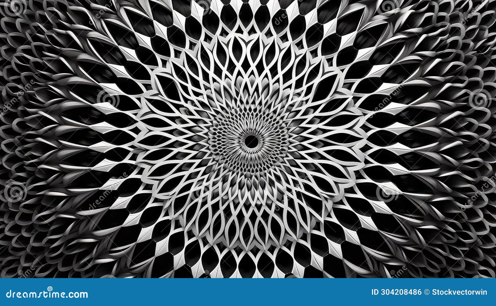 Curve Geometry Round Background Stock Illustration - Illustration of ...