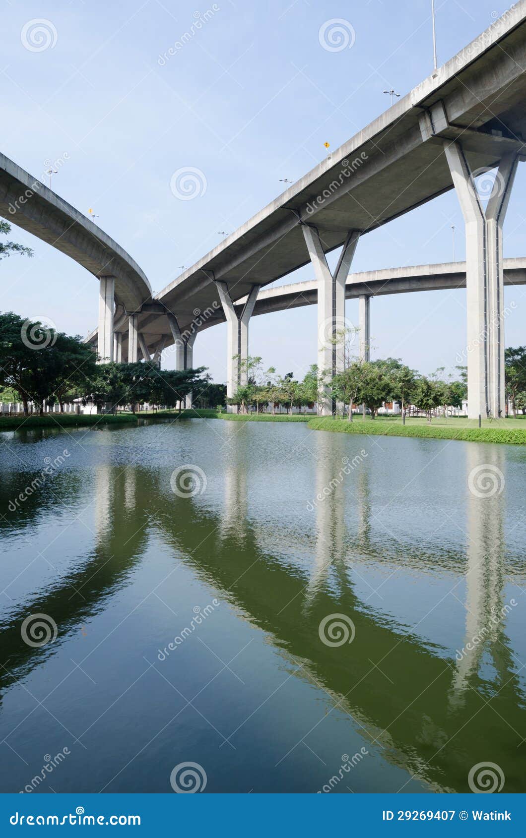 Curve of highway stock image. Image of freeway, exit - 29269407