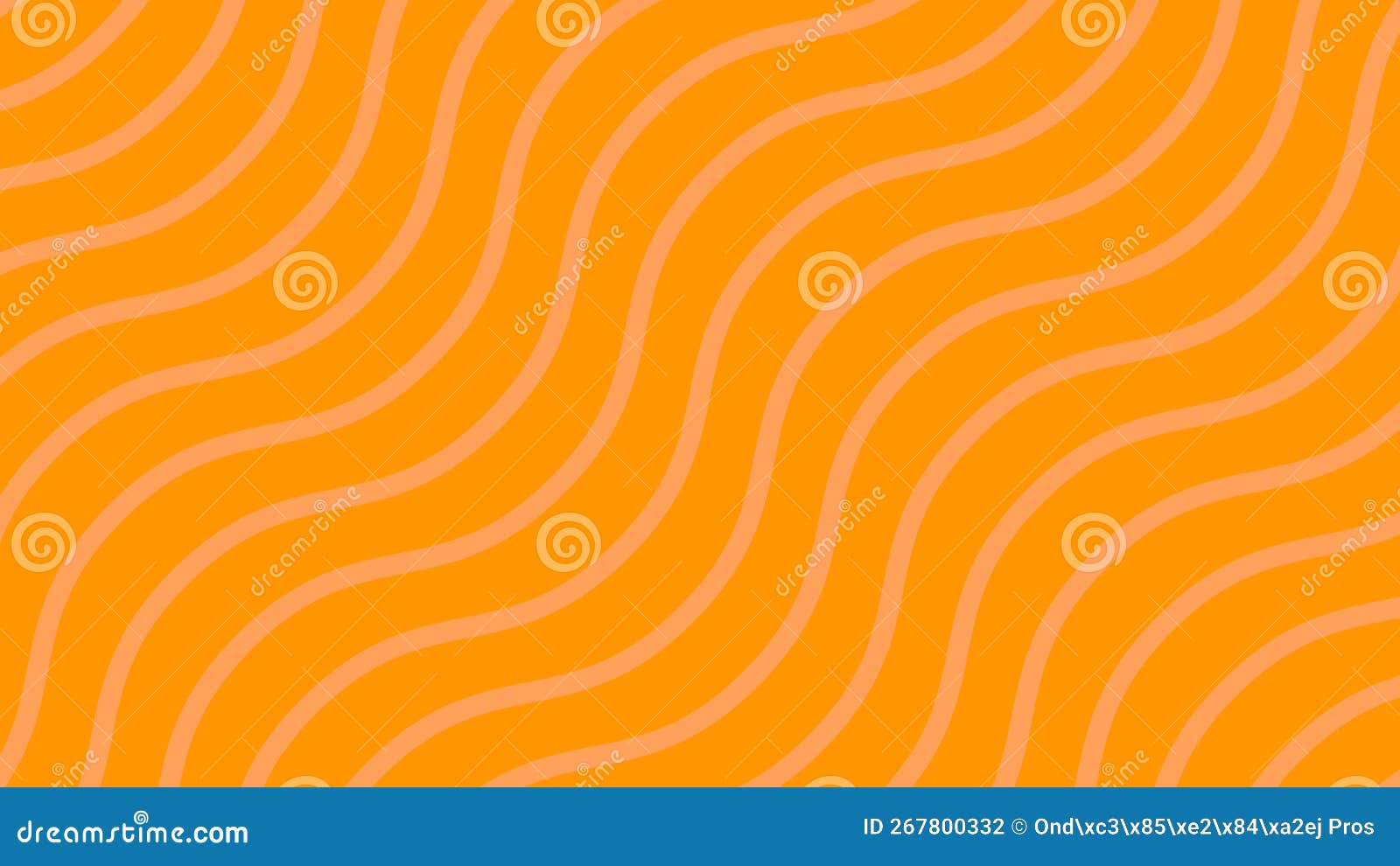 Curve Repeat Line Pattern, Graphic Abstract Retro Template, Art Vector ...
