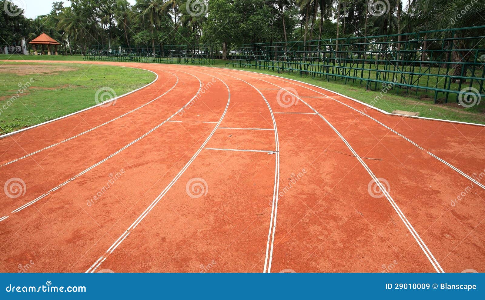 Curve running track lanes stock image. Image of challenge - 29010009