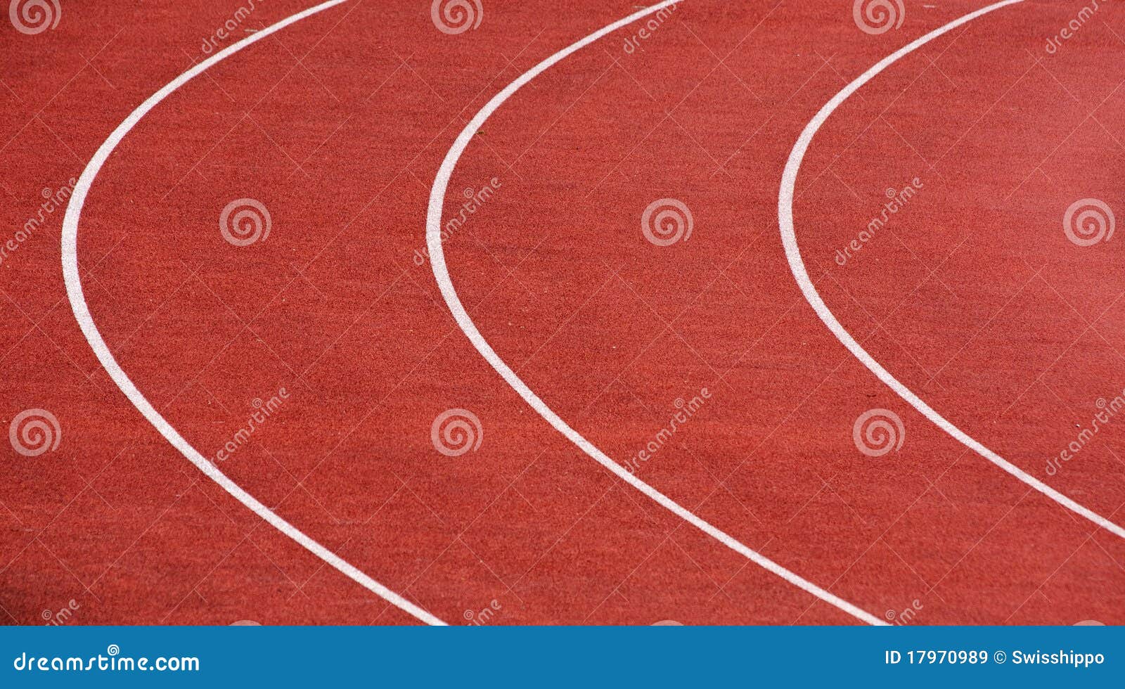 Curve of a running tracks stock image. Image of circle - 17970989
