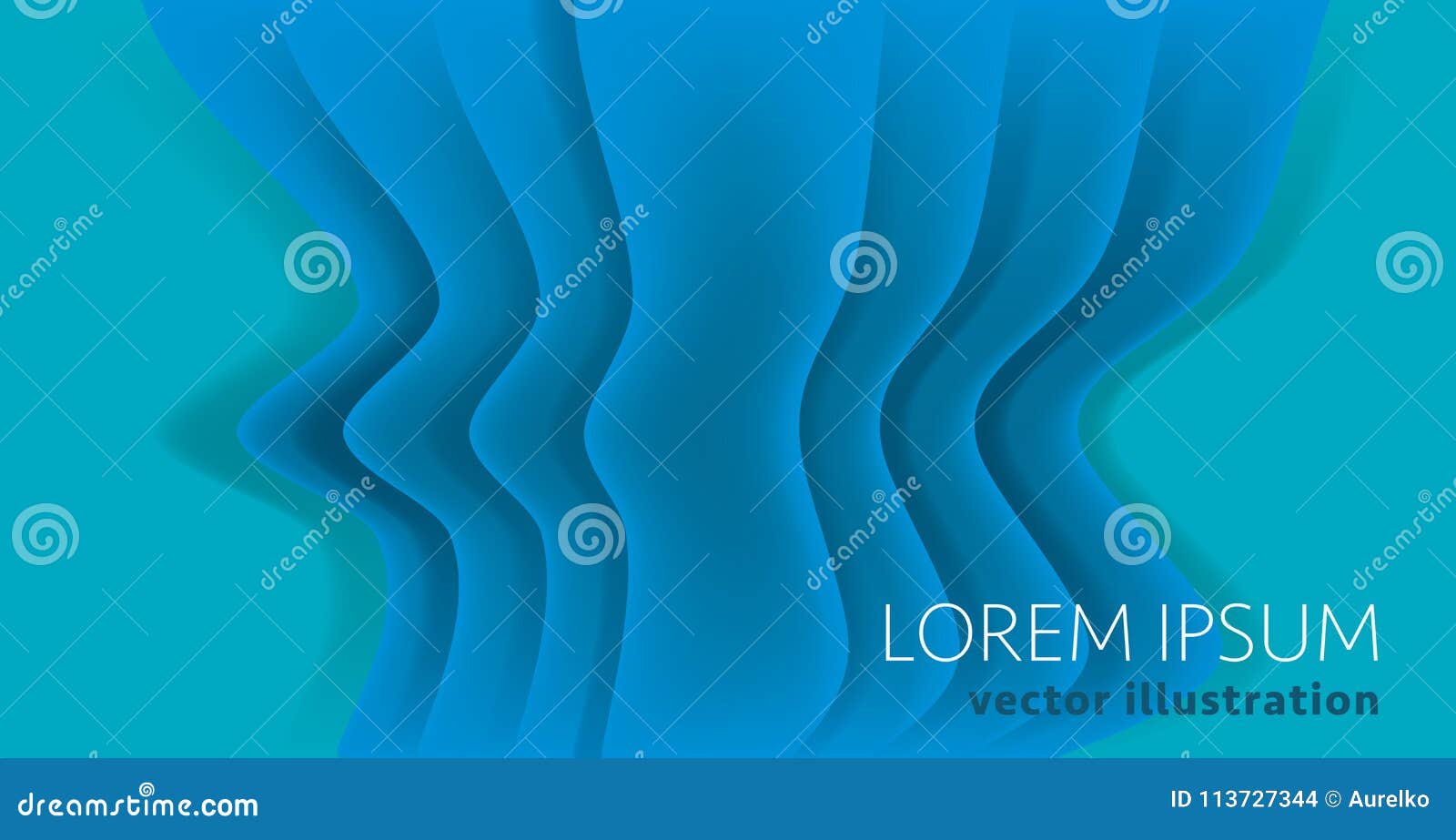 Curve shadow blue stock vector. Illustration of blurred - 113727344