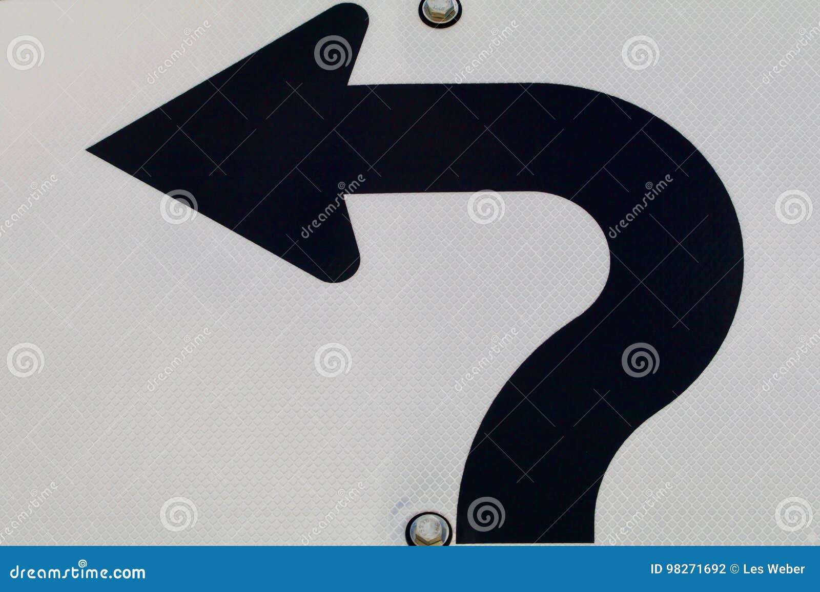 Curve turn stock photo. Image of right, left, post, advice - 98271692