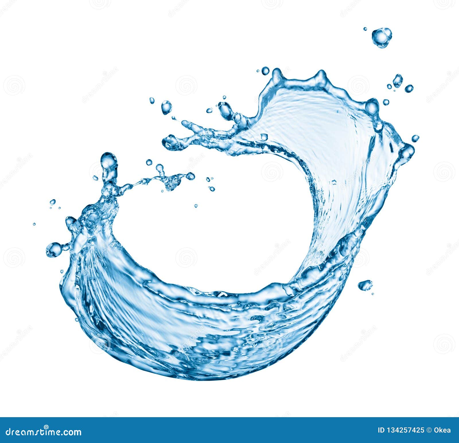 Curve water splash stock image. Image of fresh, liquid - 134257425