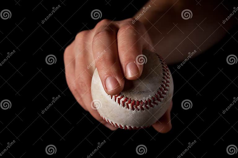 Curveball Grip stock image. Image of athlete, black, american - 13158741