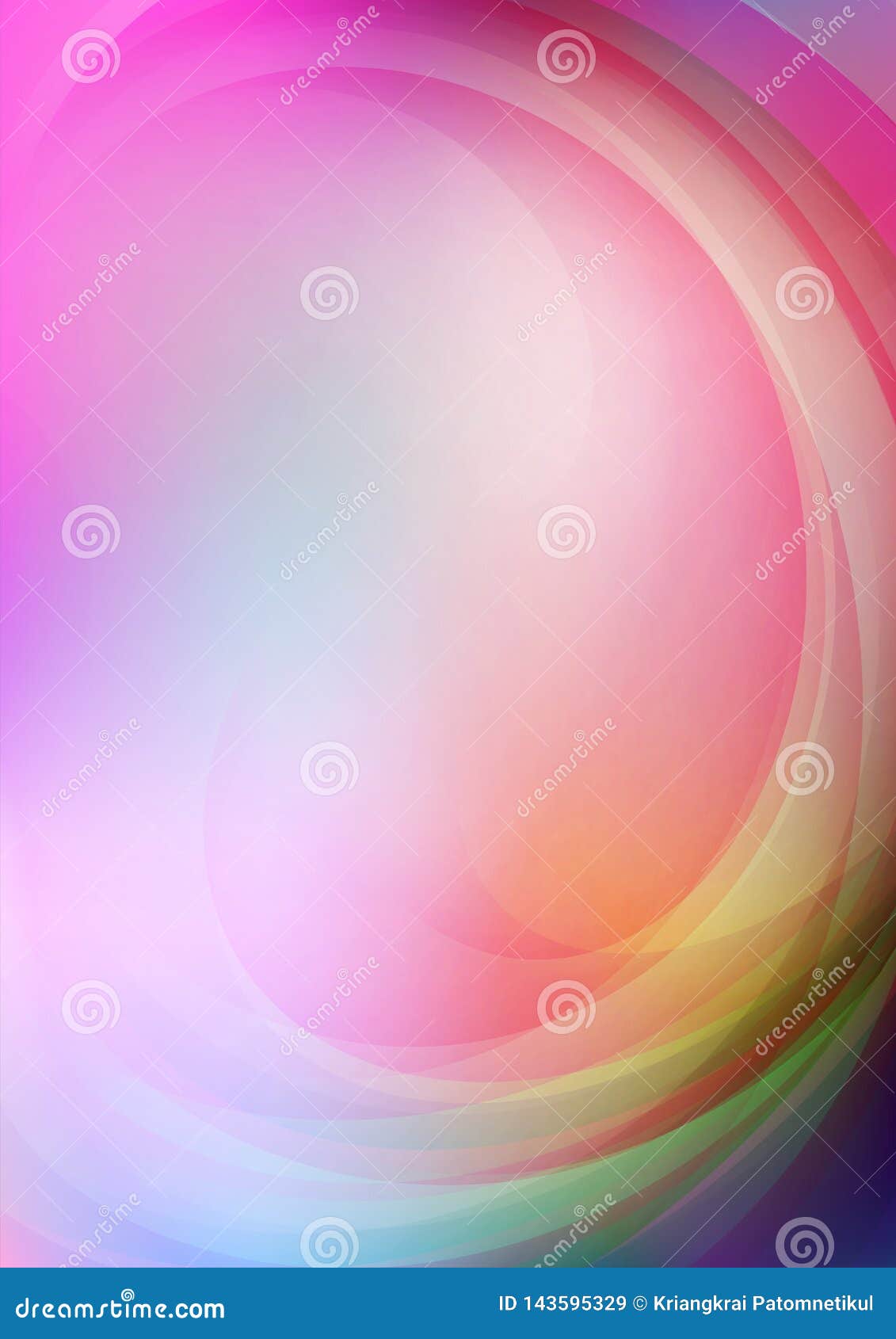 Curved Abstract with Colorful Background Stock Vector - Illustration of ...