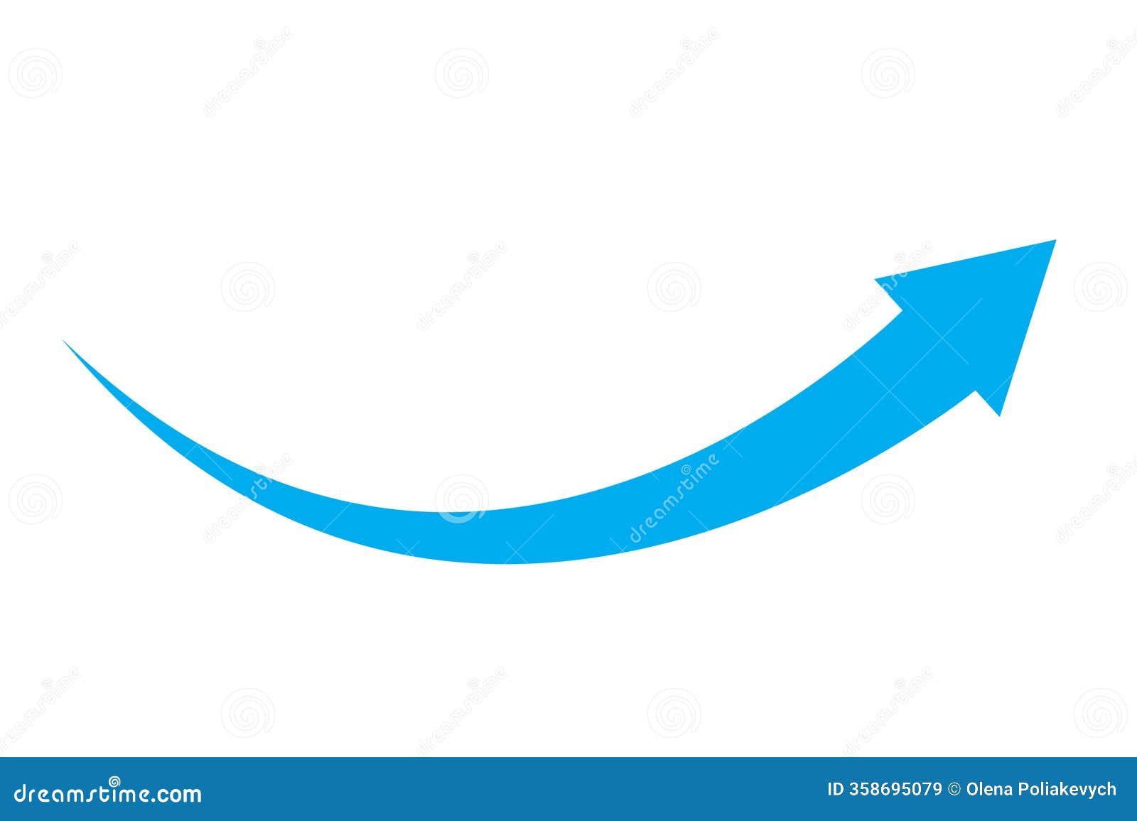 Minimal Upward Arrow, Growing Chart Bars Business Growth And Financial ...