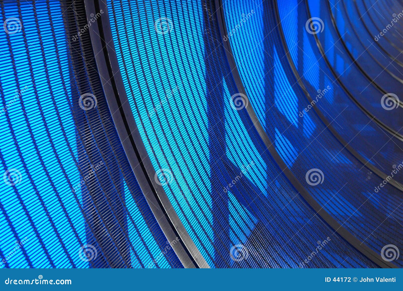 Curved blue stock photo. Image of abstract, blue, structures - 44172