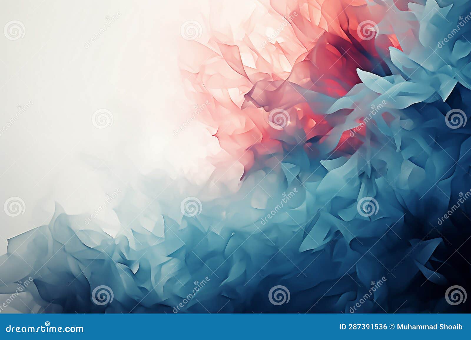 Curved Blue Elegance Frame Template Features Dynamic Lines, Elevating ...