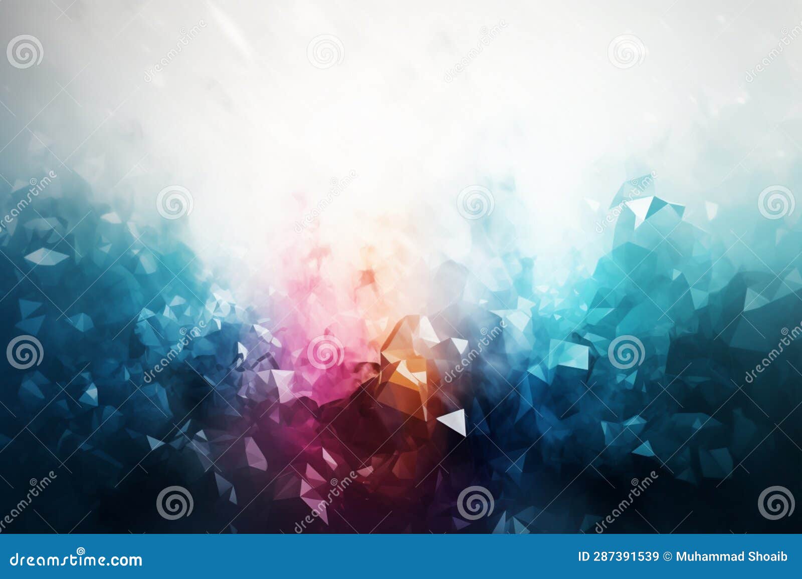 Curved Blue Elegance Frame Template Features Dynamic Lines, Elevating ...