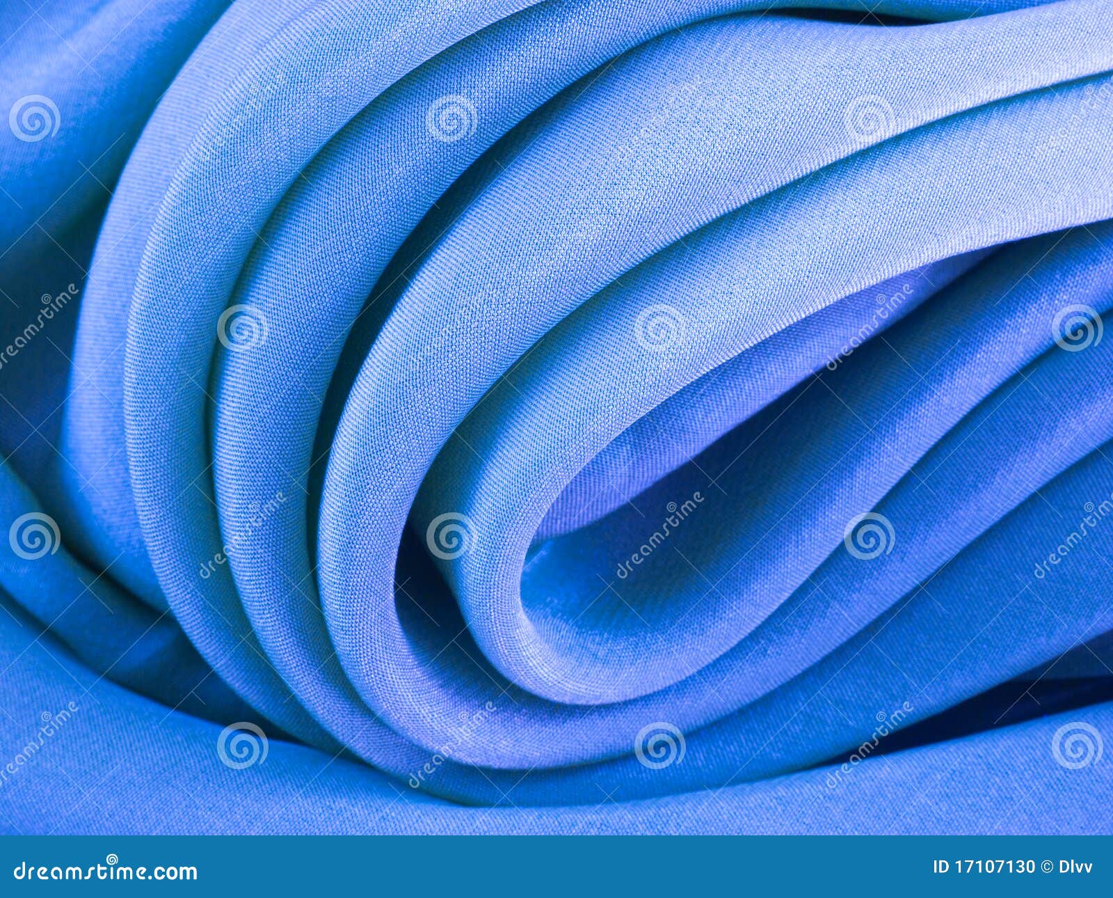 Curved Blue Silk Cloth Texture Stock Photo - Image of elegant, cloth ...