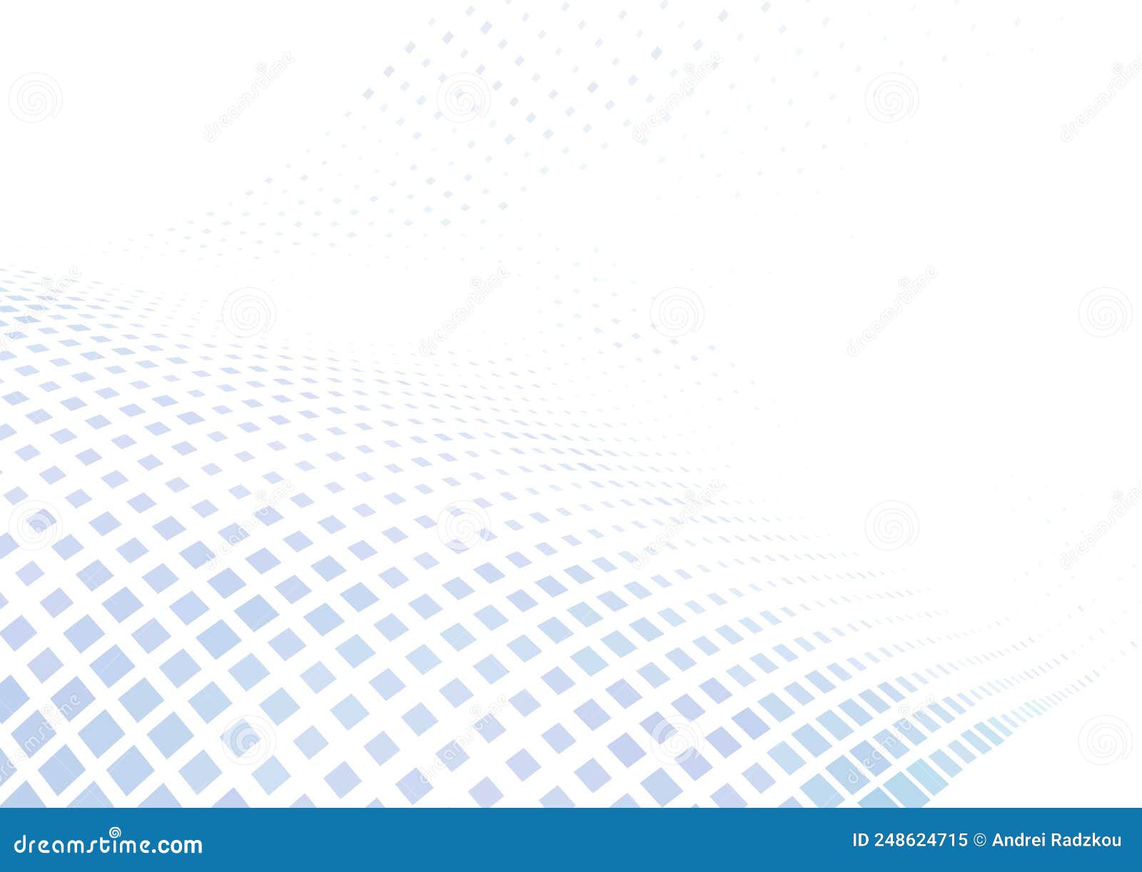 Curved Bluish Halftone Surface. Minimal Vector Graphics | CartoonDealer ...