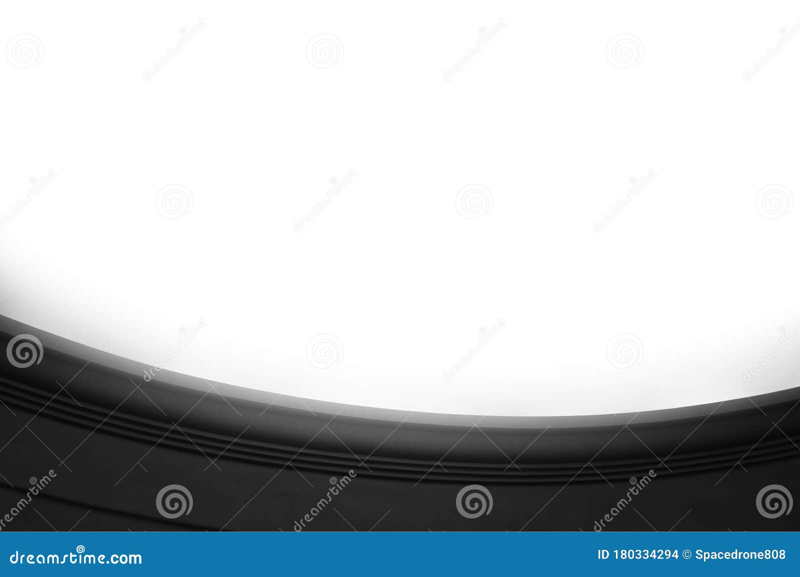 Bottom Curved Side Bowl With Stenciled Line Pattern Die Cut Template ...