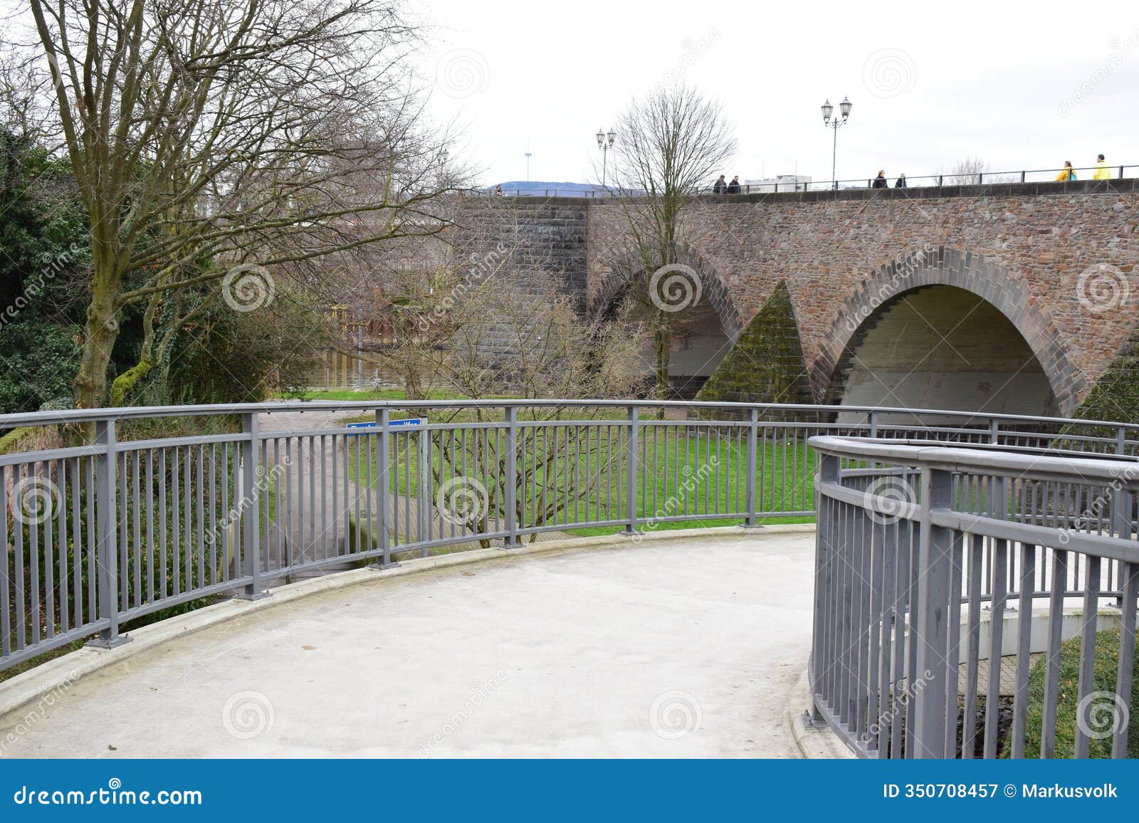 Curved Bridge Stock Image | CartoonDealer.com #56595355